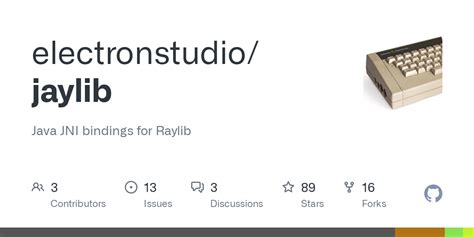 GitHub Electronstudio Jaylib Java JNI Bindings For Raylib