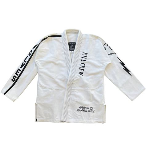 Kill Crew Wolf Gi White Kill Crew