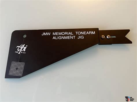 Sale Pending Msrp 79 Jmw Memorial Tonearm Alignment Jig For Vpi