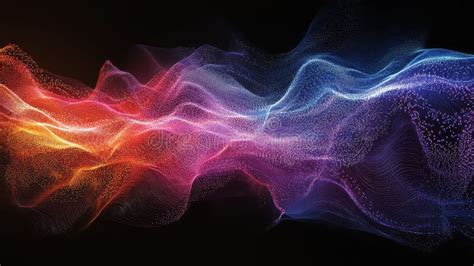 Neural Network Visualization Showcasing The Flow Of Data In An Ai System Stock Image Image Of