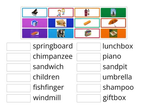 I Can Read Polysyllabic Word Match Up