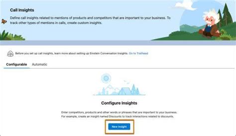 Set Up Einstein Conversation Insights For Sales Salesforce Trailhead