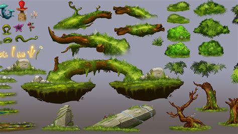 Łukasz Zagdan Platformer Game Assets