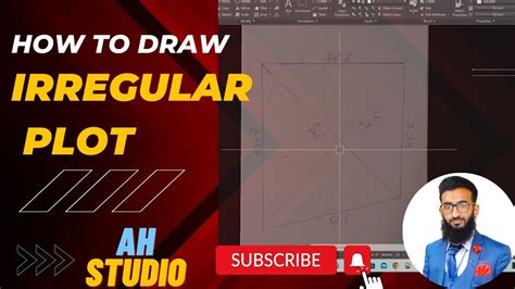 How To Draw Irregular Plan In Autocad Irregular Plotting Tips Youtube