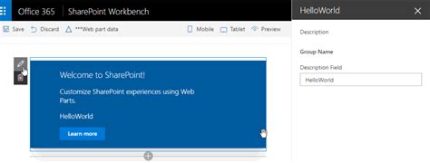 Spfx Create Hello World Webpart Create Your First Hello Word Web Part