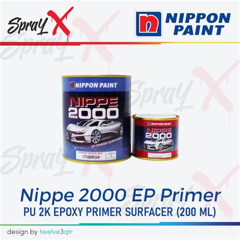 Nippe 2000 Ep Primer Surfacer Hardener 200 Ml Lazada Indonesia