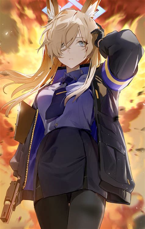 Kanna Blue Archive Drawn By Flatshi Danbooru