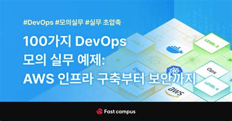 Linkedin 정현석 페이지 100가지 Devops 모의 실무 예제 Aws 기반 인프라 구축부터 재해복구 보안까지 패스트캠퍼스