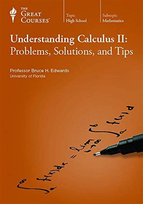 Pre Owned Understanding Calculus Ii Problems Solutions And Tips