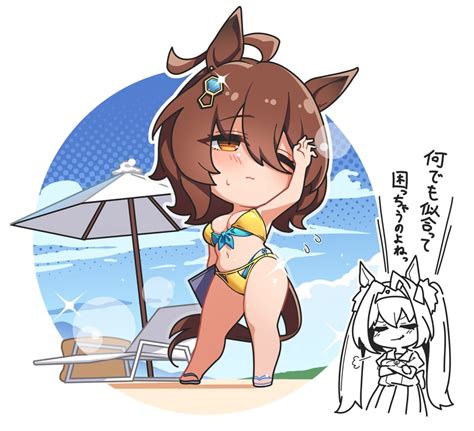 Daiwa Scarlet And Agnes Tachyon Umamusume Drawn By Warashi Danbooru