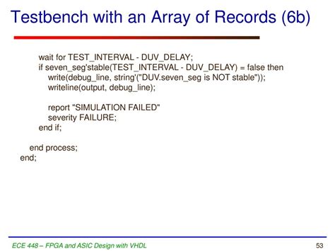 Ece 448 Lab 1 Developing Effective Testbenches Ppt Download