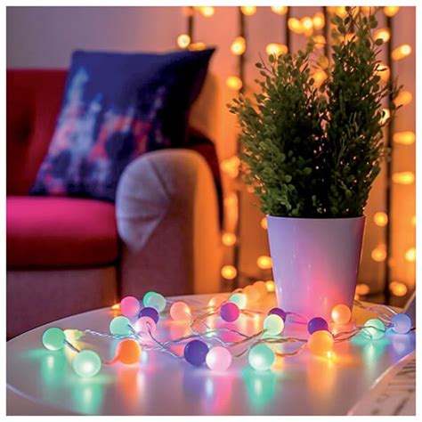 Smart Γιρλαντα 33 Led Bluetooth 6m Rgb Με Συγχρ σμο Μουσικης Smart Home Per 774450