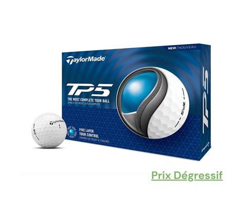 Balles Taylormade Tp5 2024 Sensation Douce Et Spin Amélioré