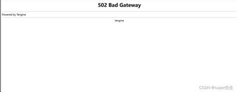 502 bad gateway产生的原因以及8种详细的解决方法 502 bad gateway什么原因 csdn博客