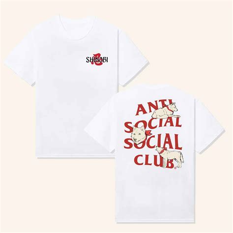 Anti Social Social Club Merch Assc X Shinobi Yamoto T Shirt Christmas