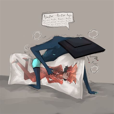 Rule 34 Alastor Hazbin Hotel Bodypillow Desperation Fantasizing Gay