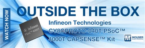 Outside The Box Infineon Technologies CY8CPROTO 040T PSoC 4000T