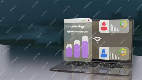 premium photo business analyst using computer and dashboard for data