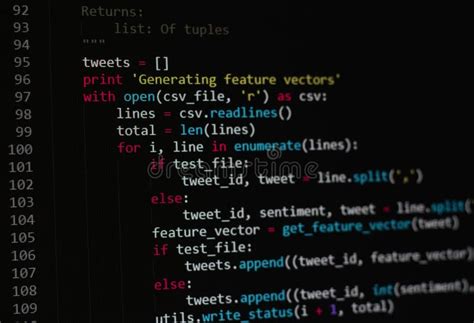 Developer Software Source Code On Monitor Screen Writing Script Of Software Developer Program