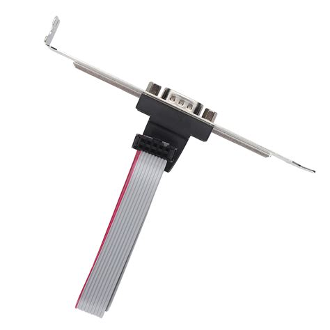 Serial Port Adapter Baffle Motherboard Header Serial Port Header For Adding A 9 Pin Com Port