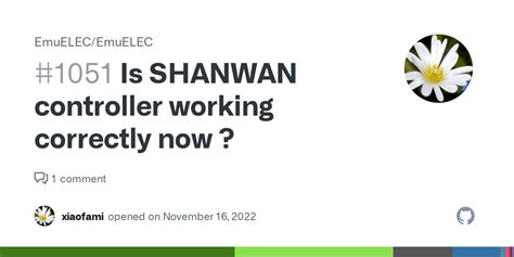 Is Shanwan Controller Working Correctly Now · Issue 1051 · Emuelec