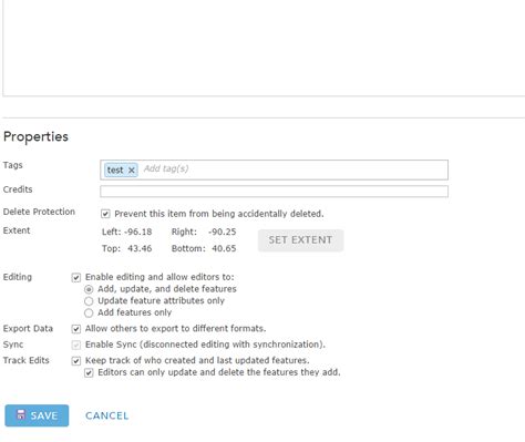 Solved Agol Editable Feature Service For Members But Avai Esri Community