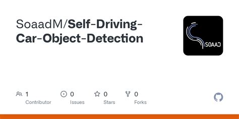GitHub SoaadM Self Driving Car Object Detection