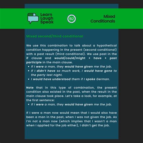 How To Use Mixed Conditionals Correctly