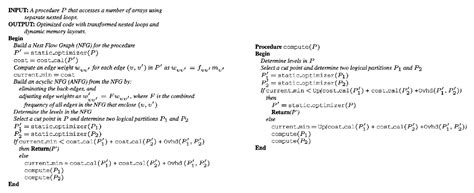 figure 2 from quasidynamic layout optimizations for improving data locality semantic scholar