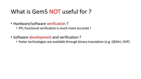 Embedded Computer Architecture 5sai0 Gem5 Simulation Ppt Download