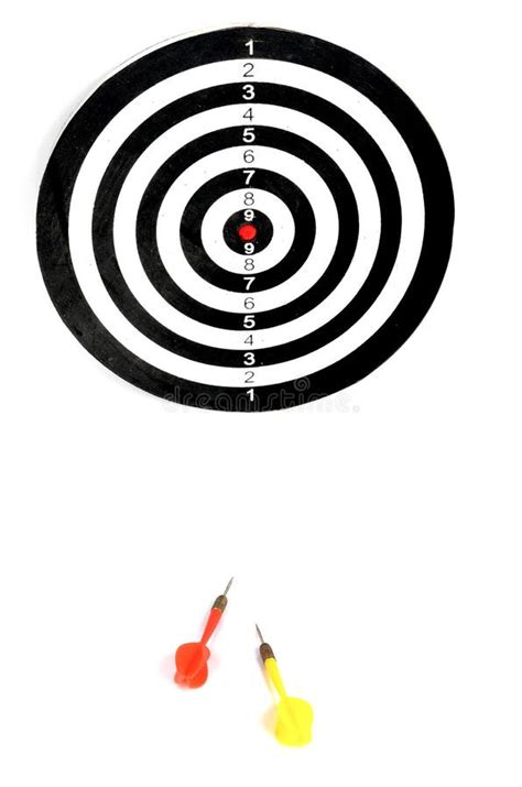 Dart And Dart Board Stock Image Image Of Dart Arrow 29231359