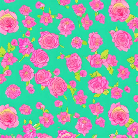Girly Repeat Pattern Design · Creative Fabrica