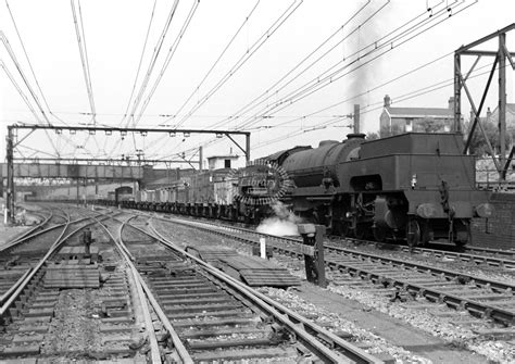 The Transport Library Br British Railways Steam Locomotive Class U1 69999 At Dewsnap In 1954