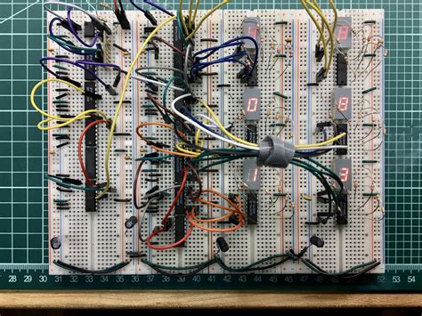 A Few Days Ago I Found My Dads College Digital Systems Project Notes The Task Was To Build A