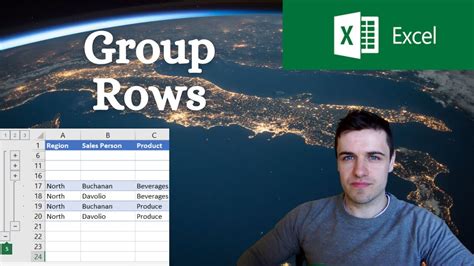 How To Group Rows In Excel Youtube