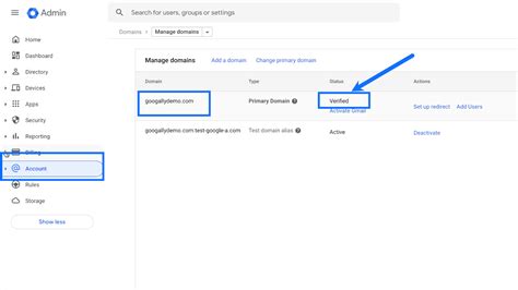 Google Workspace Domain Verification