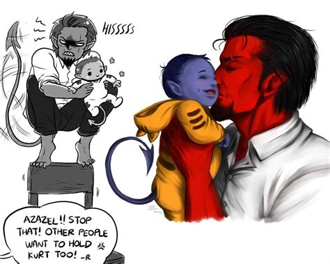 Nightcrawler Dad Kalluzeb Comic Azazel X Men Comic Fanart