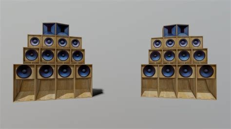 Soundsystem 3d Models Sketchfab