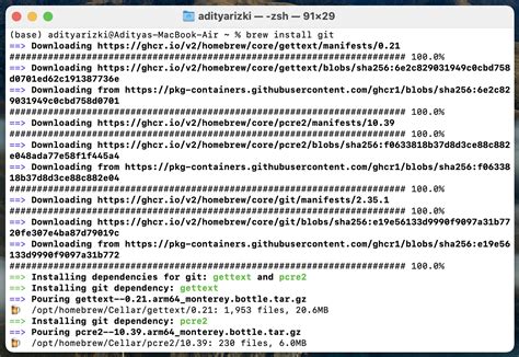 Tutorial Instal Git Pada Macos Untuk Pemula Aditya Rizkis Note