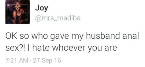 Who Gave My Husband Anal Sex Woman Cries Out After Her Husband Suggests Extreme Sex