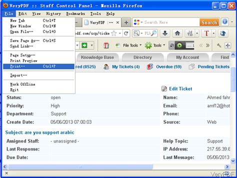 Insert Email To Pdf And Add Watermark By Pdfcamp 64 Bit Verypdf Knowledge Base