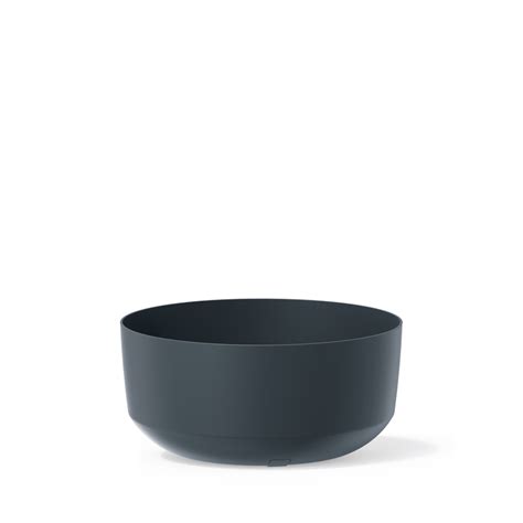 Горщик для квітів Prosperplast Gracia Standard Low 30 см Антрацит Dgrs300l S433 • Краща ціна в