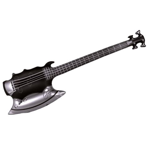 Kiss Demon Axe Bass Inflatable Guitar