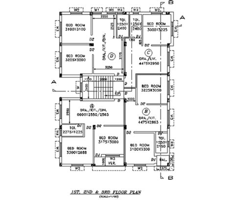 Creating A Layout Section And Elevation With Dimensions Using Autocad