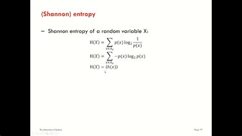 Introduction To Information Theory Entropy Part 3 Shannon Entropy Youtube