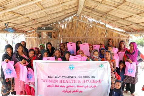 training session on personal hygiene in dbc 1 project area bhambhore