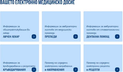 Каква информация може да получим от електронното си здравно досие
