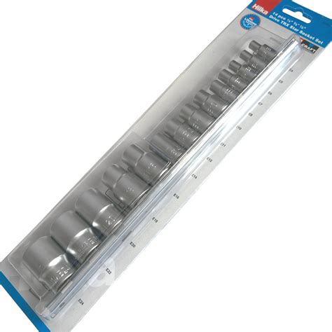 Hilka Female Torx Star E Sockets On Rail E4 E24 Torx Socket Set 1 4 3 8 1 2 Dr Ebay