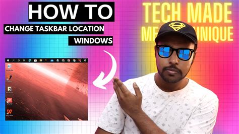 How To Change Taskbar Location In Windows How To Change Taskbar Position YouTube
