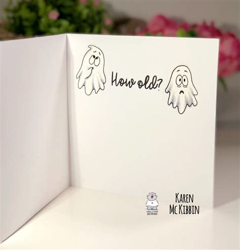 Scary Birthday Card Gerda Steiner Designs Llc